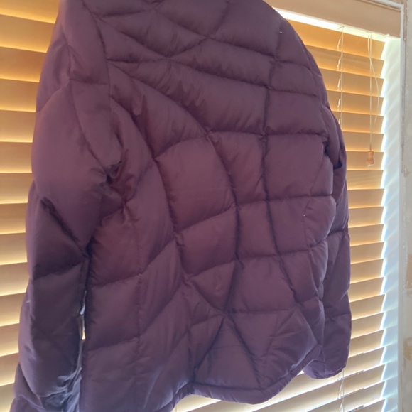 Isis | Jackets & Coats | Isis Burgundymaroon Puffer Coat | Poshmark